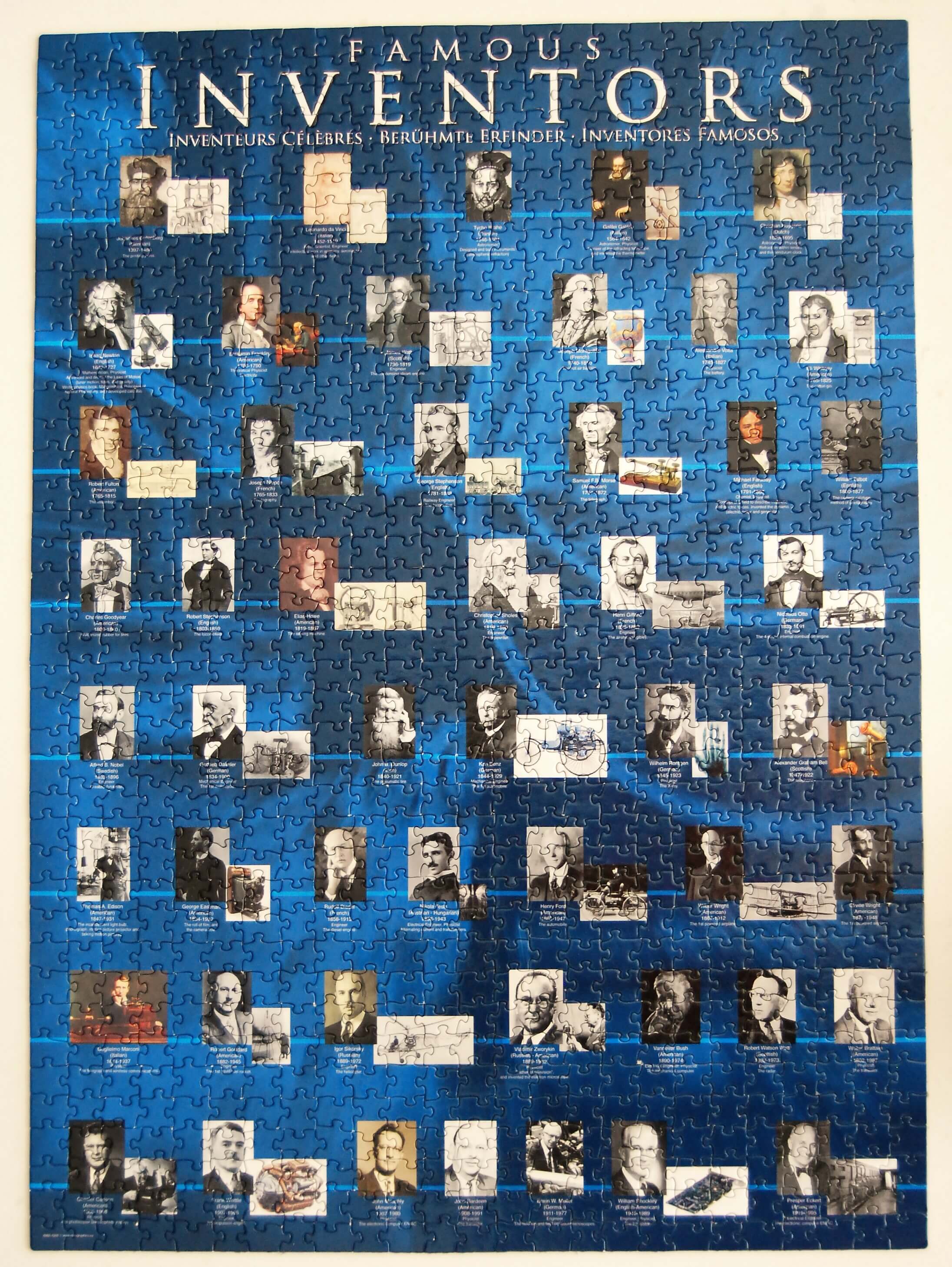 1000 – Inventores famosos (Eurographics, ??) |